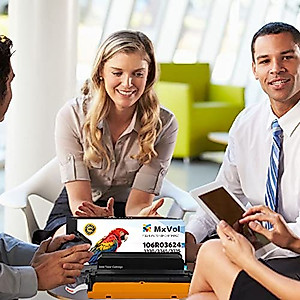 MxVol Compatible Toner Cartridge Replacement for Xerox 106R03624 WorkCentre 3335 3345 Phaser 3330 Printer, Extra High Capacity 15,000 Pages (1-Pack, Black)