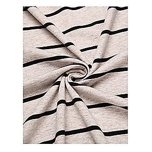 POGTMM Womens Casual Long Sleeve Shirts Blouse Fall Long Tops Loose Fit (Small,Gray Khaki)