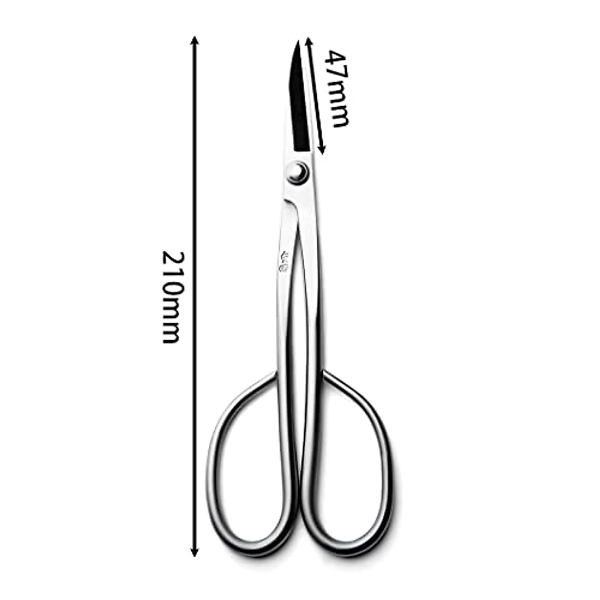 Master Grade 210 Mm Long Handle Forged Bonsai Scissors Made By 5Cr15MoV Alloy Steel