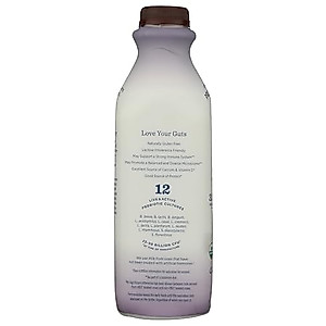 Lifeway Organic Whole Milk Kefir, Coconut Honey, 32 Ounce, 11g Protein, 12 Live Active Cultures