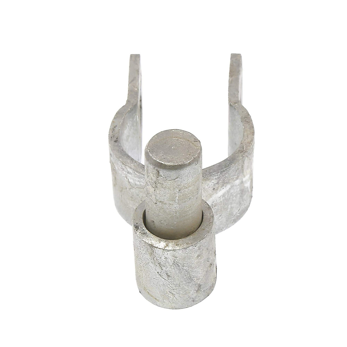 Pressed Steel Chain Link Fence Post Hinge w/Bolt - (2 Pack) (1-3/8" x 5/8")