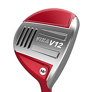 Vixa V12 Fairway Wood (Right, Graphite Shaft with Stainless Steel Clubface, Regular, 14.5)