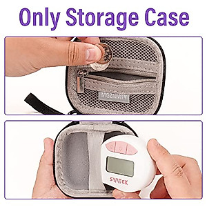 MGZNMTY Hard Protective Storage Case for RENPHO Body Measuring Tape Weight Loss, Body Tape Measure Travel Case (Only Storage Case, Not Included Tape Measure Device)
