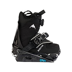 Burton Grom Snowboard Bindings, Black, M