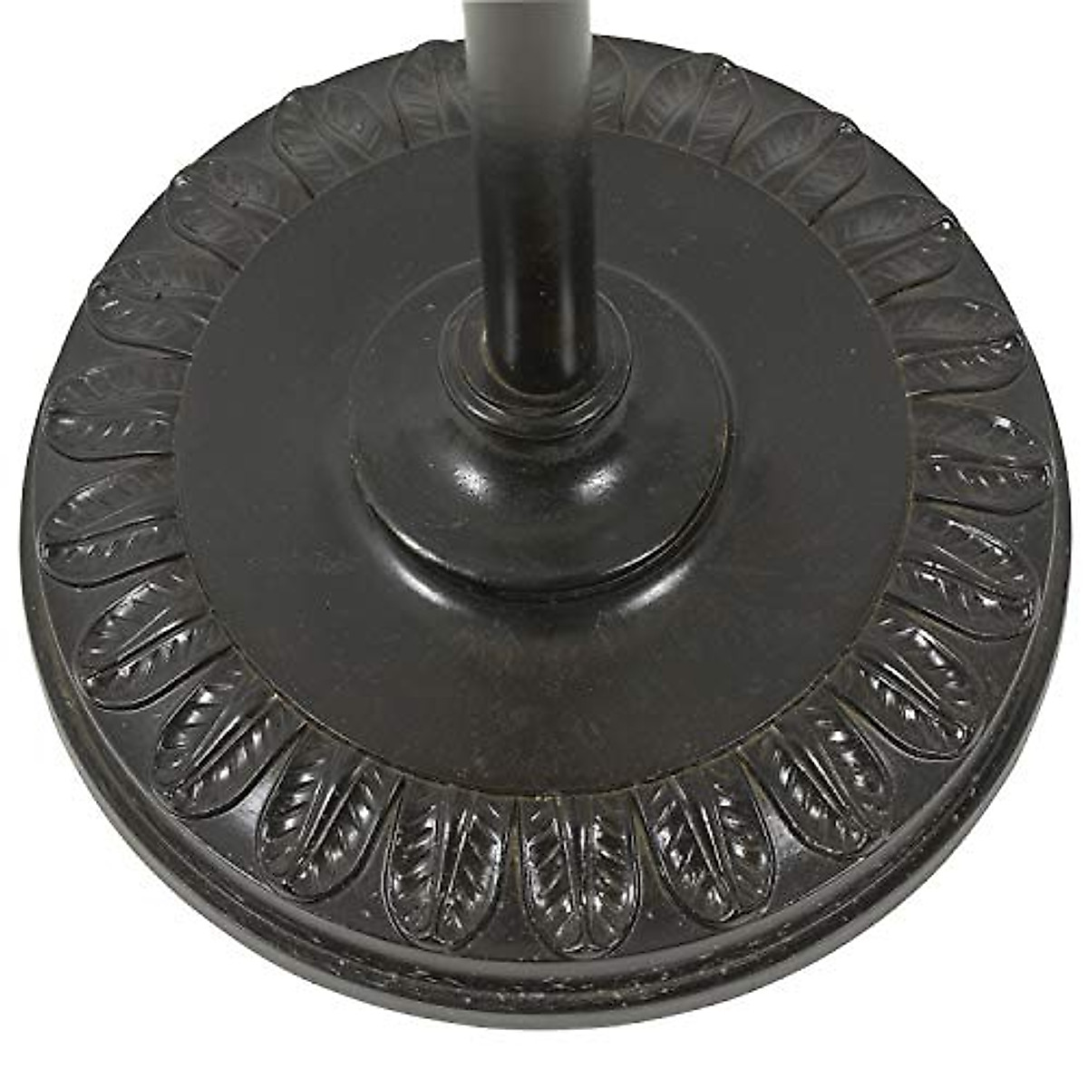 Decor Therapy Mae Bronze and Marble Floor Lamp, Bronze