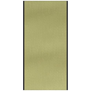 Red Lantern Standard Size Mat Tatami, 6' x 3', Black