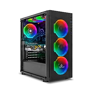 YEYIAN Katana X21A Gaming PC Computer, Intel 12th Gen Alder Lake i7-12700KF 12-Core 3.6GHz, GeForce RTX 3070 8GB GDDR6, 1TB NVMe Gen 4 SSD, 32GB DDR4 3600MHz, 120mm AIO, WiFi 6, BT 5.2, 650W 80+ Gold