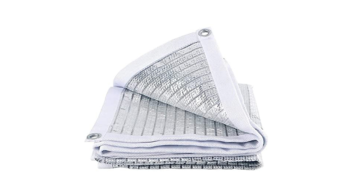 DJYTUSB 70% Sun Shade Cloth – Reflective UV & Heat Protection