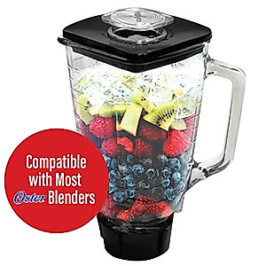 Brentwood P-OST722 Replacement Glass Jar Set, Oster Blender Compatible, 0.33 Gallon Capacity