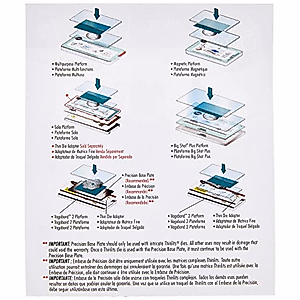 Sizzix Thinlits Die Set 5PK Brushstroke Flowers #3 by Tim Holtz, 665360