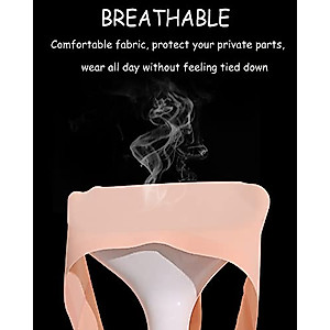 ALL OF ME Seamless Thongs for Women No Show Panties V-waisted Stretch Breathable Sexy Thong Underwear 9 Pack XS-L