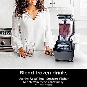 Ninja Mega Kitchen System (Blender, Processor, Nutri Ninja Cups) BL770 (Renewed)