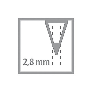 STABILO Aquacolor Aquarellable Colouring Pencil - Wallet of 12, Assorted Colours