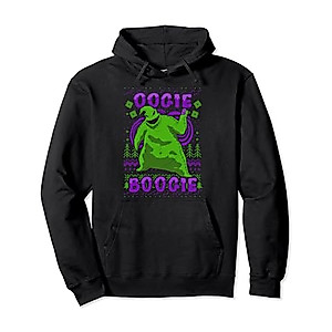 Disney Nightmare Before Christmas Oogie Boogie Ugly Sweater Pullover Hoodie