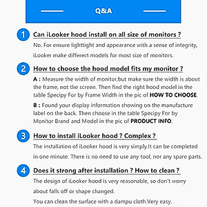 iLooker 27B 27 inch iMacPro Monitor Hood Sunshade Sunhood Space Gray Edition for Apple iMacPro and Apple Monitor