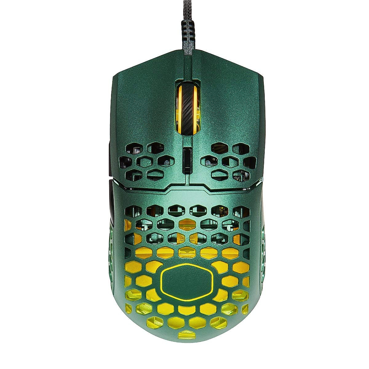 Cooler Master MM711 Wilderness Limited Edition Gaming Mouse with Lightweight Honeycomb Shell, Ultraweave Cable, 16000 DPI Optical Sensor, and RGB Accents