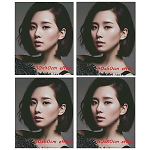 DIY Diamond Art Kits for Adults Sexy Girl Art 5D Diamond Painting Kits for Adults, Full Drill Gem Arts Crystal Art Kits, Paint by Numbers for Adults, Dimond Picture Art for Home Wall Decor 16x20in