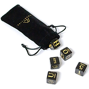 MoneyLine Sports Betting Dice - Sports Betting Gift - Dice to Help You Bet on Sports - Five 19mm Dice for Sports Wagering