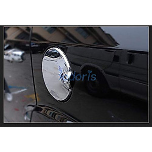 for Dodge Journey JUCV 2009-2018 Silver Color Fuel Tank Cover Gas Oil Box Cap Panel Chrome Car Styling Accessories