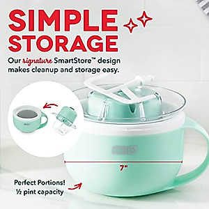 DASH My Mug Ice Cream Maker, for Ice Cream, Gelato, Sorbet, Frozen Yogurt, and Custom Mix-Ins