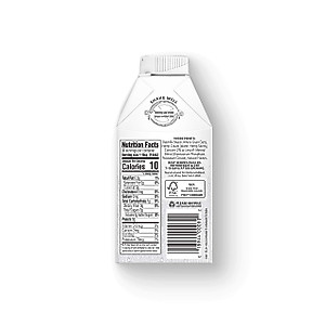 Elmhurst 1925 Unsweetened Oat Creamer, Plant-Based, Vegan, 16 Ounce (Pack of 6)