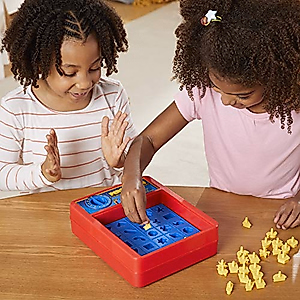Hasbro Gaming Perfection Game for Preschoolers and Kids Ages 5 and Up, Popping Shapes and Pieces, Preschool Board Games for 1 or More Players