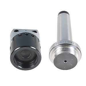 MT3-Metric 12 Boring Head 2 Inch Lathe Boring Head for Boring Machine and CNC Milling Machine with 3 Hexagonal Keys