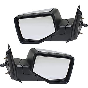 Kool Vue Driver & Passenger Side Power Mirrors for Ford Ranger 2006-2011 Chrome