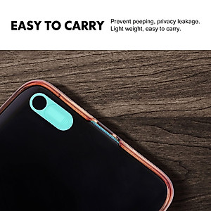 Abaodam 12PCS Phone Camera Cover Slide Plastic Laptop Webcam Covers Webcam Lens Protectors for Computers Cameras Mobile (Assorted Color)