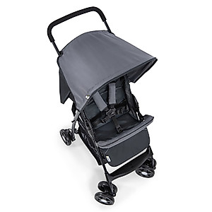 hauck Lightweight and Compact Travel Baby/Toddler Foldable Stroller, Sport, Charcoal/Stone