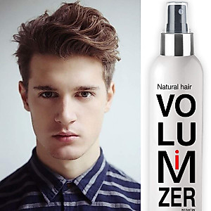 KERATIN RESEARCH Fine Hair Volumizing Spray + Thickener for Women & Men - Instant Natural Lift for Finer Strands, Experts Recommended (120ml)