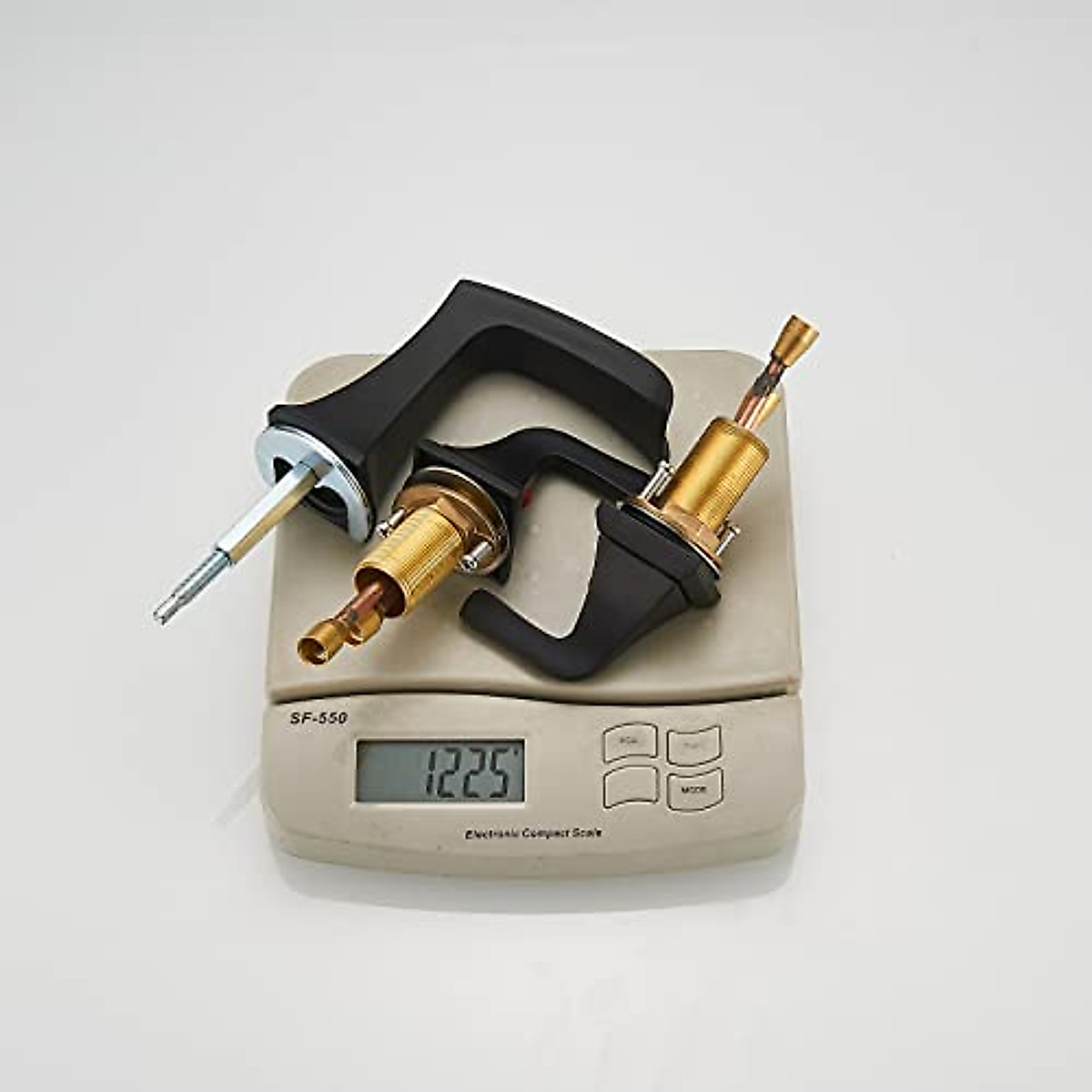 Bathfinesse 3 Hole Widespread Bathroom Faucet Two Handle 8 Inch Matte Black Bathroom Sink Faucets & Parts with Pop Up Drain Assembly Deck Mount Lacquer Vanity Stylish Modern Supply Hose Lead-Free