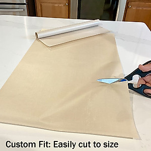 2 Pack - Evelots Oven Rack Liner-Extra Large-Non Stick Fiberglass-Reuse-500 Degrees