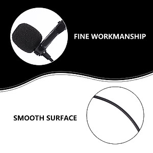 ERINGOGO lavalier Microphone USB mic pro Microphone Phone mic Mini mic Mini Broadcast Mic Clip- on Mic Lapel Mic Condenser Clip on Microphone Professional Mic lav mic TPE Wireless