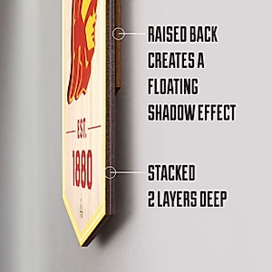 YouTheFan NCAA Michigan State Spartans 3D Stadium 6x19 Banner - Spartan Stadium