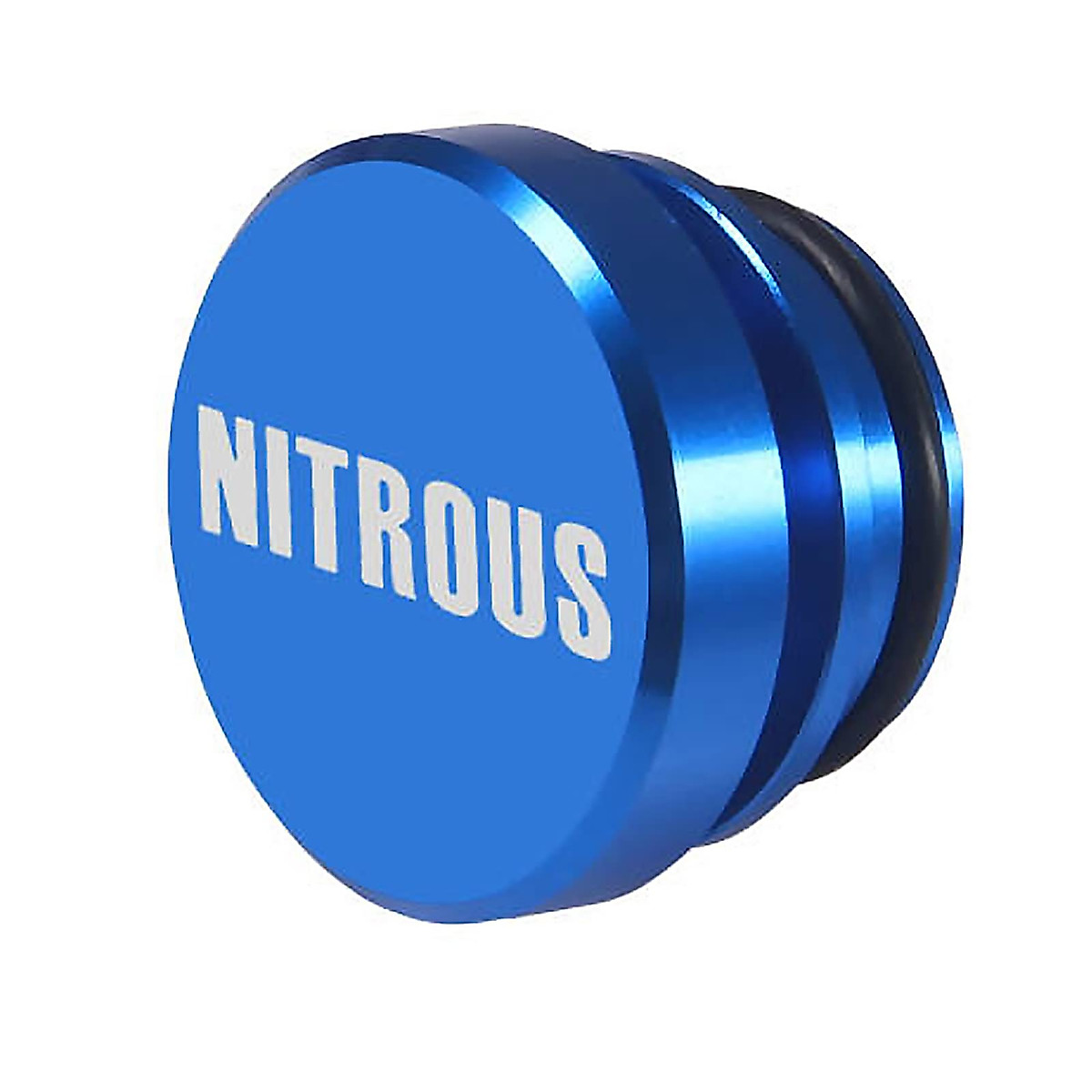 DWEII 1PCS Aluminum Dustproof Plug Billet Button Plugs, Standard 12-Volt Replacement Accessories, Car Novelty Button Lighter Anodized Aluminum Car Decoration Fits Most Automotive Vehicles