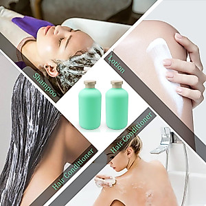 Wowang Shampoo and Conditioner Bottles 16.9oz 2 Pack Travel Bottles for Toiletries