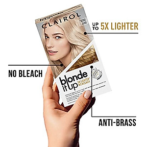 Clairol Blonde It Up Permanent Hair Dye, Platinum Blonde Hair Color, Pack of 1