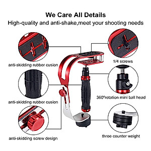 Film Movie Video Making System Kit Video Camcorders Stabilizer, PRO Handheld Steadycam Video Stabilizer for Digital Camera Camcorder DV DSLR SLR