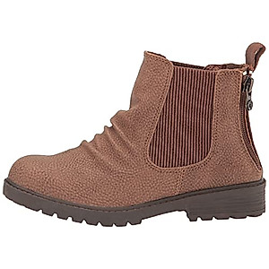 Blowfish Malibu Kids Girls Redsen-k Chelsea Boot, Wheat Saddlerock, 2 Little Kid