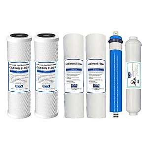 Compatible Pentek RO-2550 RO System Replacement Water Filter Kit 50 gpd by IPW Industries Inc.