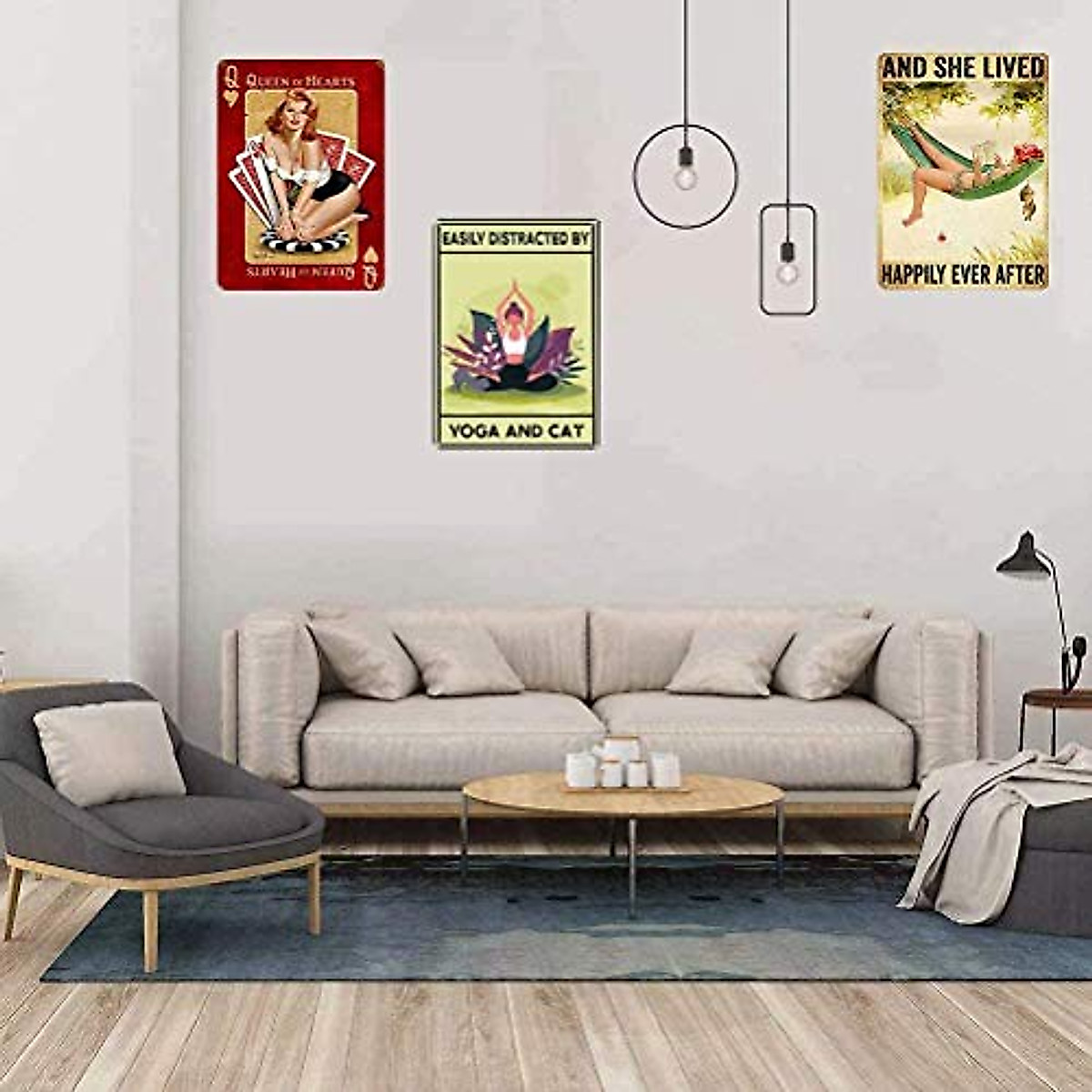 Krouterebs Retro Tin Sign My Viking I Love You to Valhalla and Back Gift for Your Shieldmaiden Metal Sign Metal Sign for Home Dorm Gym Wall Decor for Family Friends 8 x 12 in