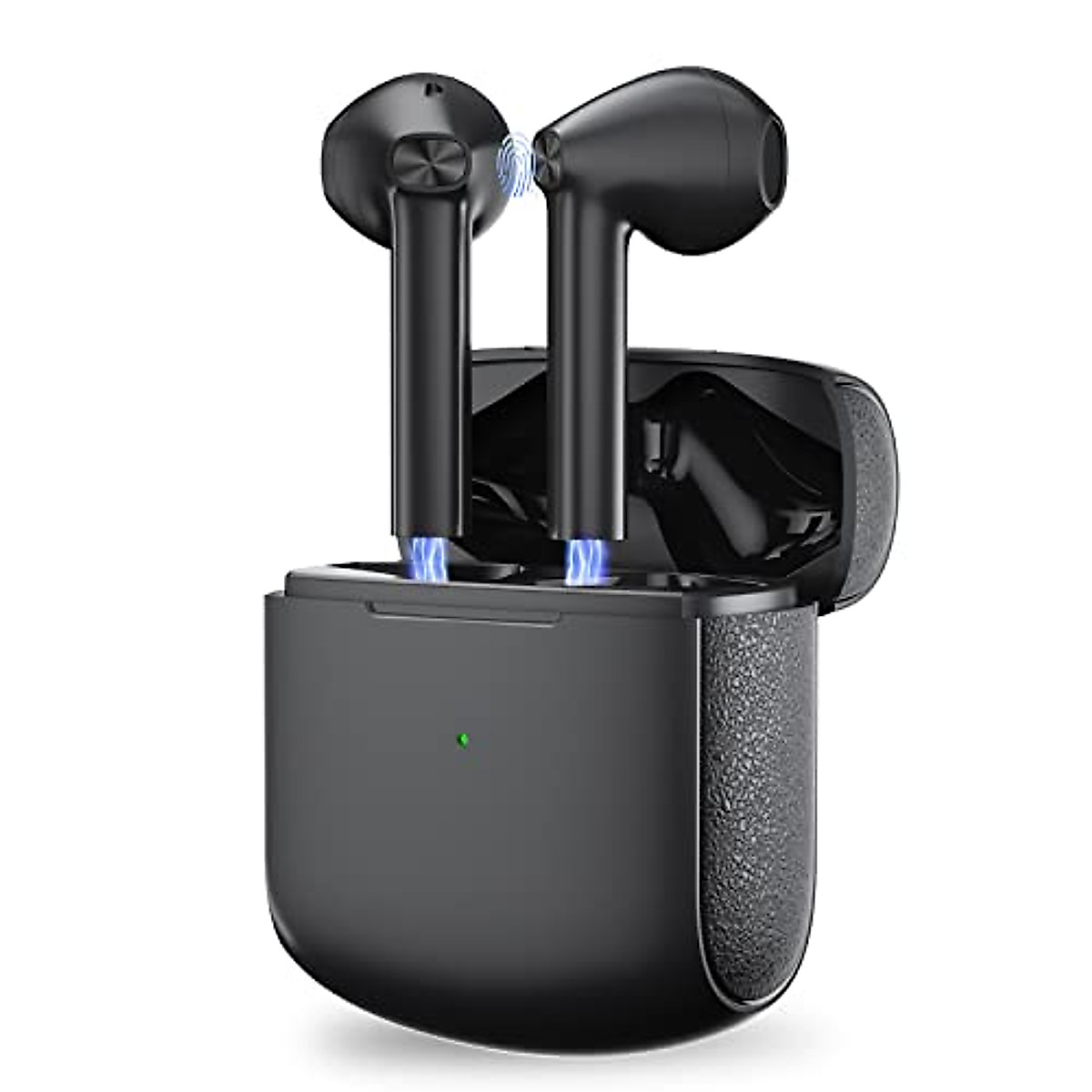 True Wireless Earbuds Bluetooth Earphones with Charging Case, Ipx5 Waterproof Ear Buds Wireless Bluetooth Earbuds Clear Call Built in Mic, 24 Hrs Compatible for iPhone Android Deep Bass Earbuds