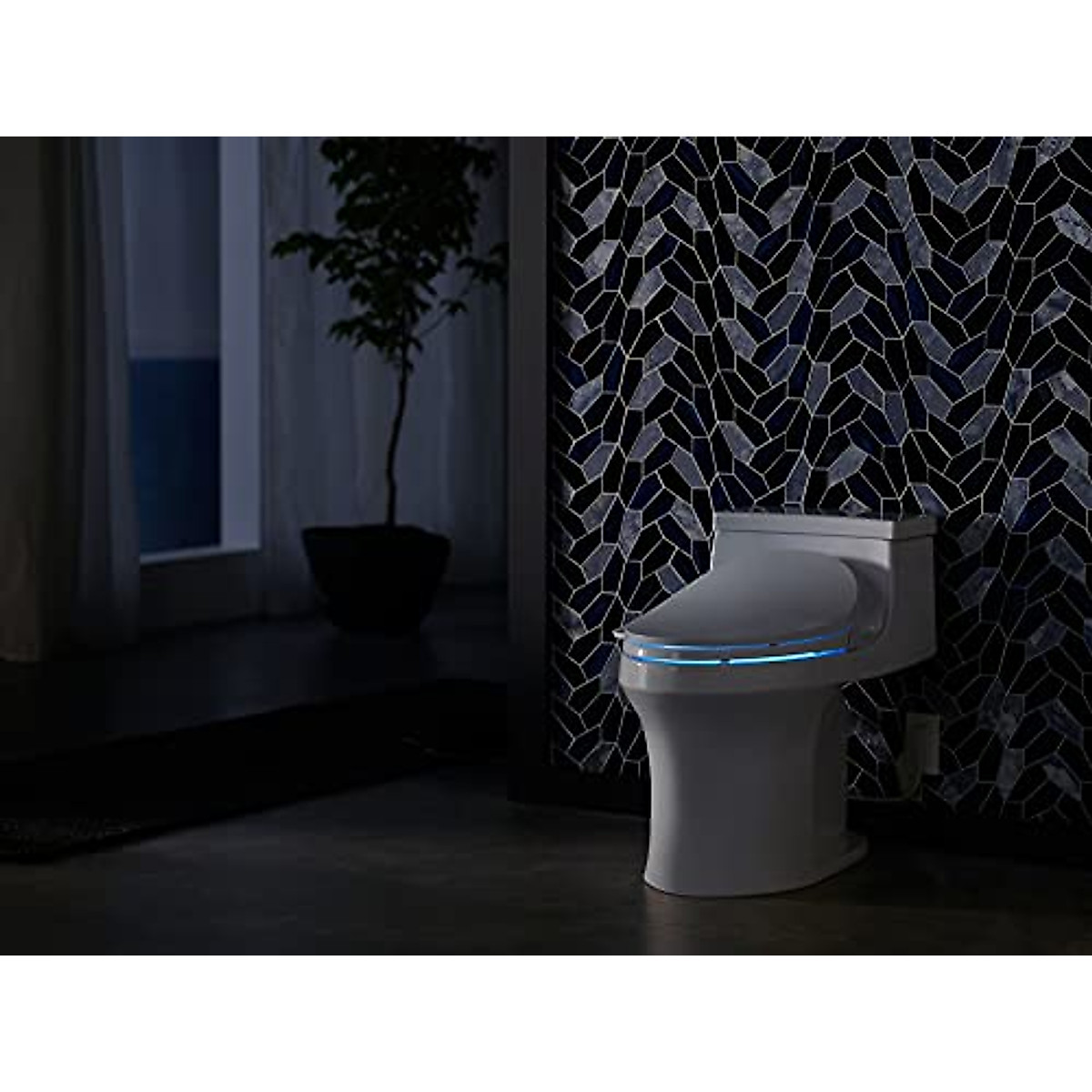 Kohler 4108-0 Bidet Seat, one-size, White