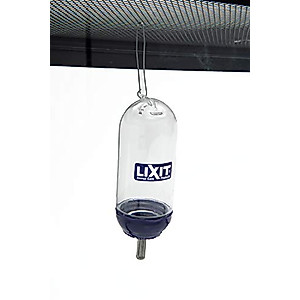 Lixit Bell Style Aquarium Cage Water Bottle (5 Ounce, Clear)