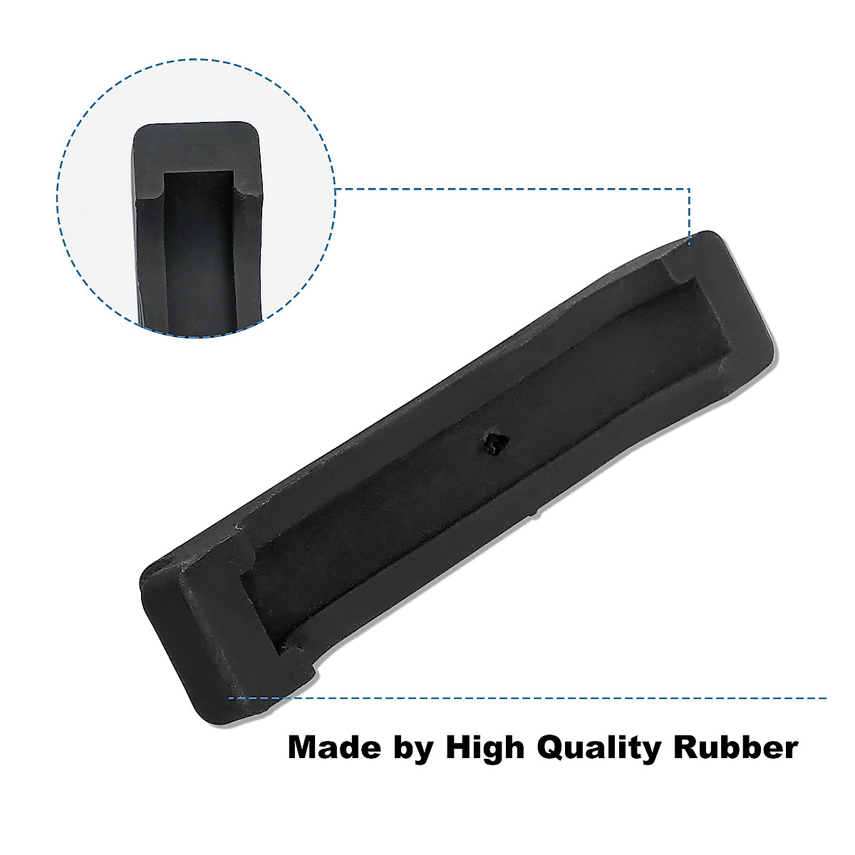 Rubber Radiator Insulator Pads 4 Core Radiator Support Pad Fits for GM Buick Chevy Pontiac Upper and Lower Mounting Cushion Replace 4012-326-682S 4 Packs