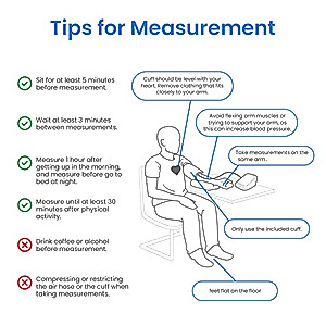 Blood Pressure Monitors for Home Use XL Cuff, Bluetooth Machine by Etekcity, FSA HSA Approved Products, Adjustable Cuff Large Upper Arm Friendly, Smart Unlimited Memories in App, Dual Power Sources