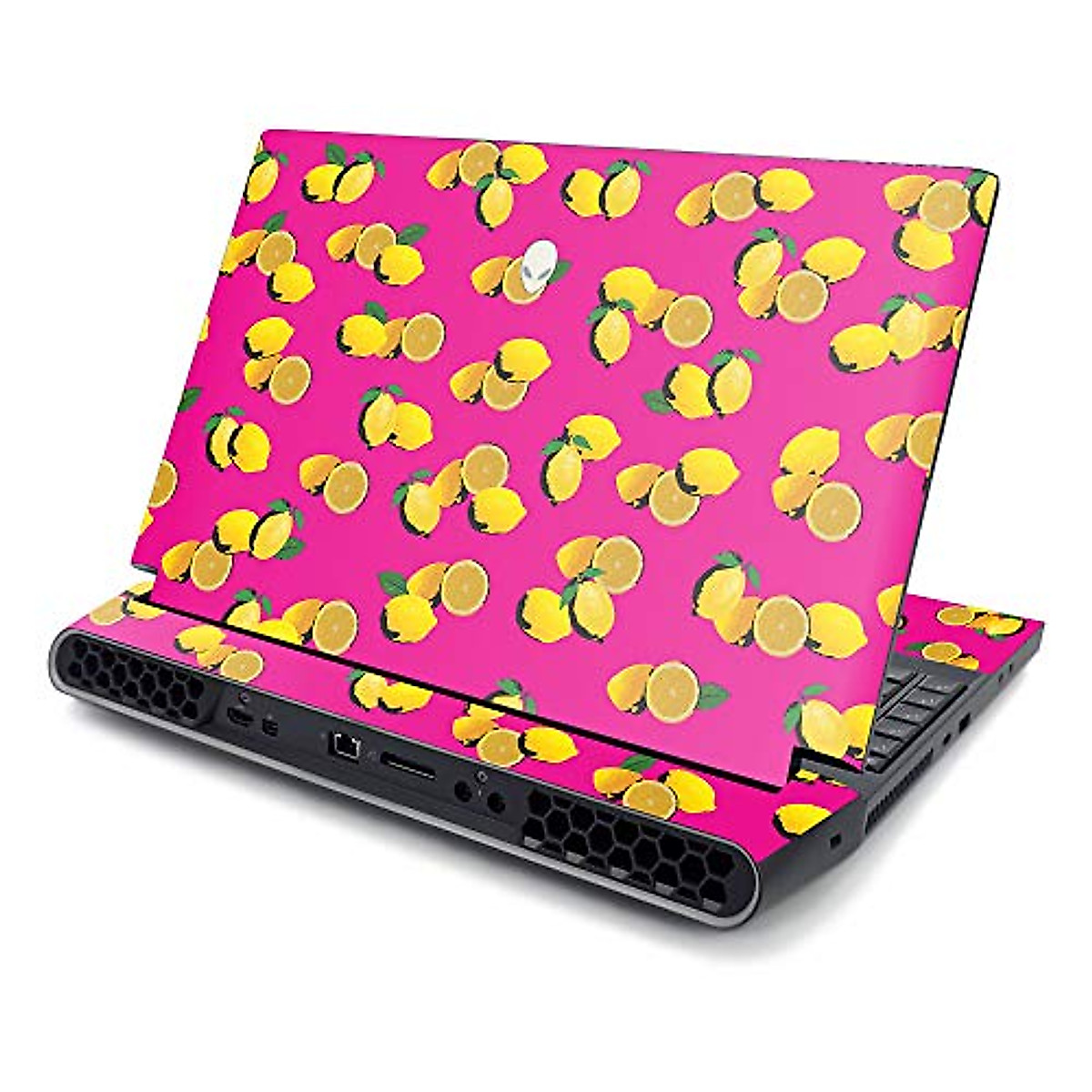MightySkins Skin Compatible with Alienware Area-51M 17" (2019) - Make Lemonade | Protective, Durable, and Unique Vinyl Decal wrap Cover | Easy to Apply, Remove, and Change Styles | Made in The USA