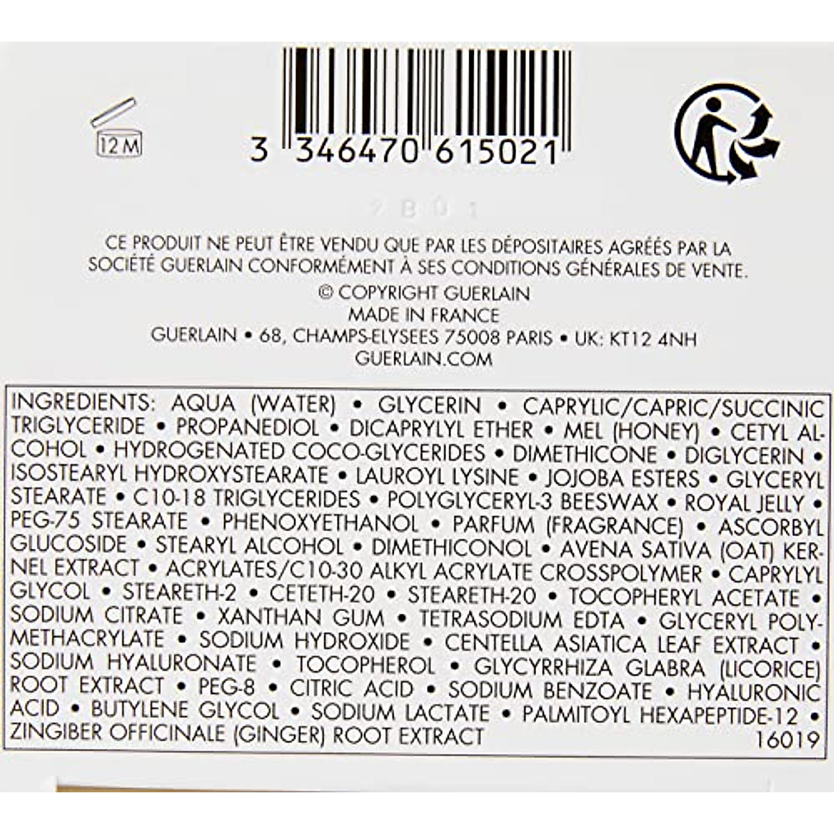 Guerlain Abeille Royale Rich Day Cream 1.7 Ounce