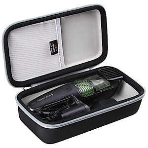 Aproca Hard Storage Travel Storage Case for Remington MB6850 Vacuum Stubble and Beard Trimmer